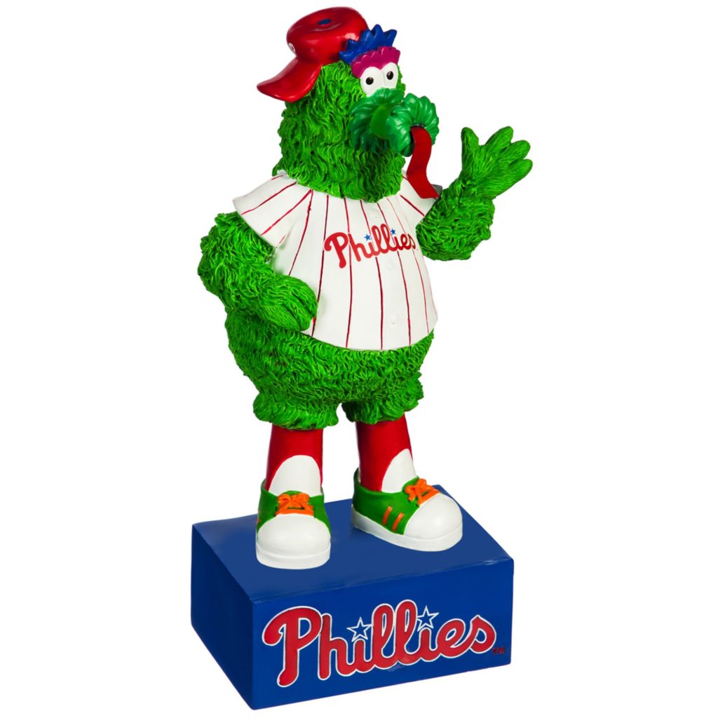 Philadelphia Phillies Indoor Outdoor 12" Resin Phanatic Mascot Statue ...