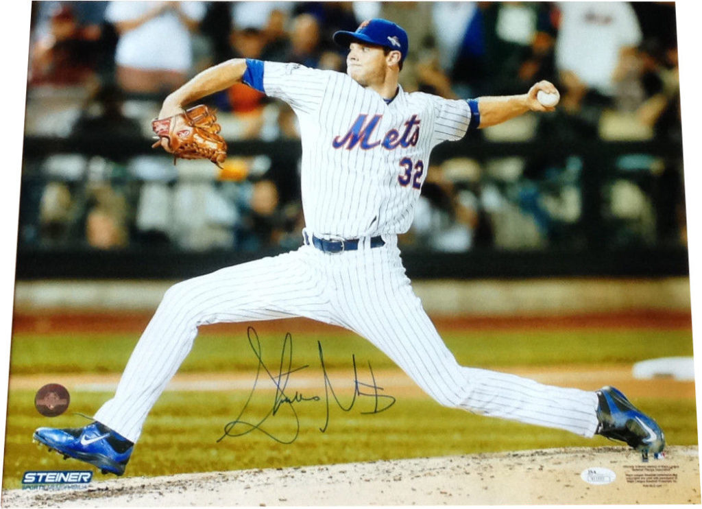 Steven Matz signed 16x20 postseason photo ny Mets rookie autograph JSA ...