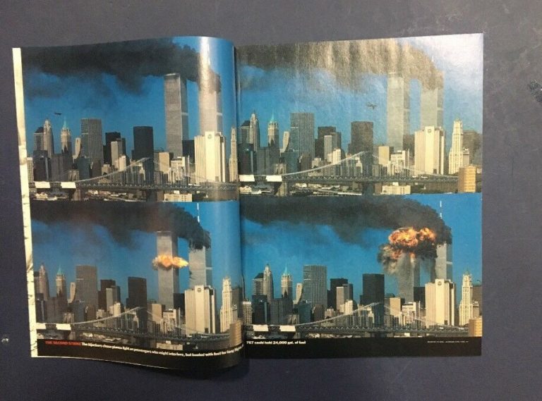 Time Magazine 9/11 Special Photo Issue World Trade Twin Towers ...