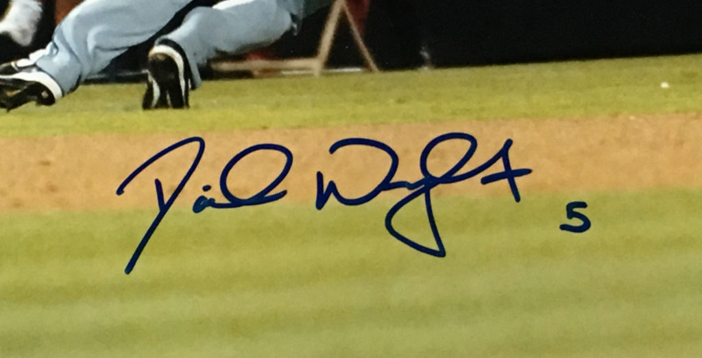 David Wright signed 16x20 catch photo framed Mets coin autograph MLB ...