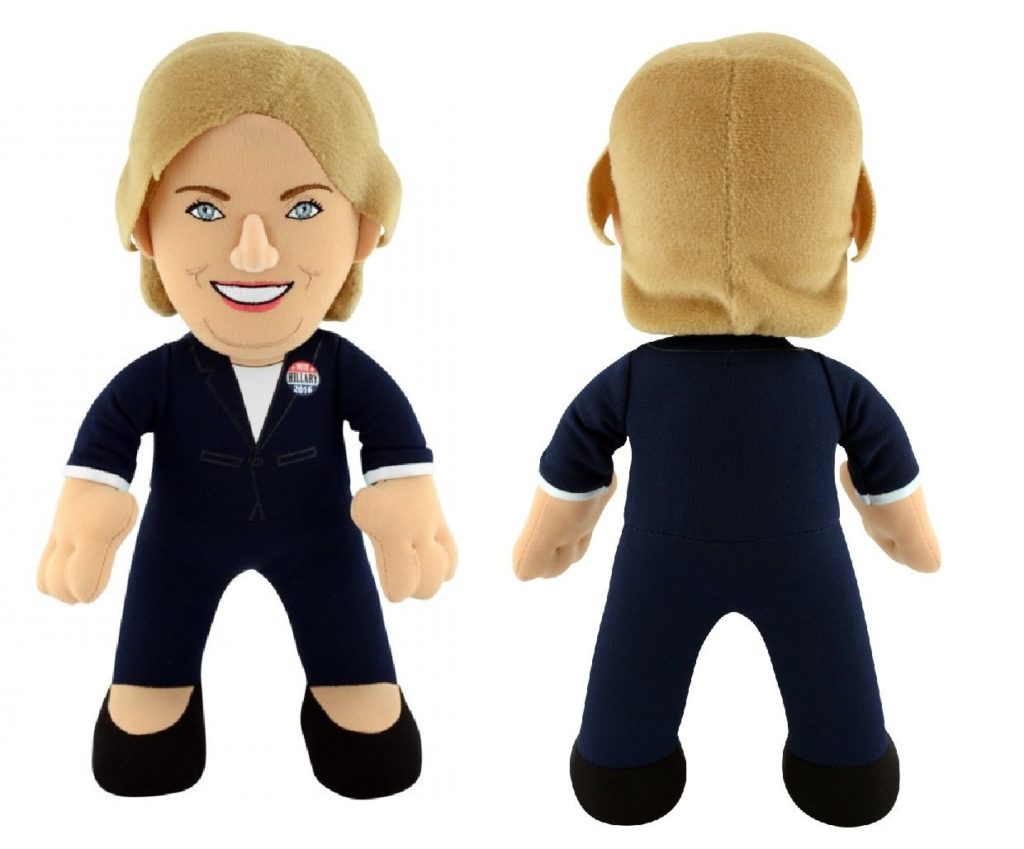 Hillary Clinton 10" Plush Figure bleacher creature doll collectible NEW ...